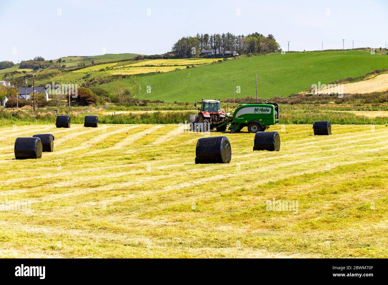 Mchale baler hi-res stock photography and images - Alamy