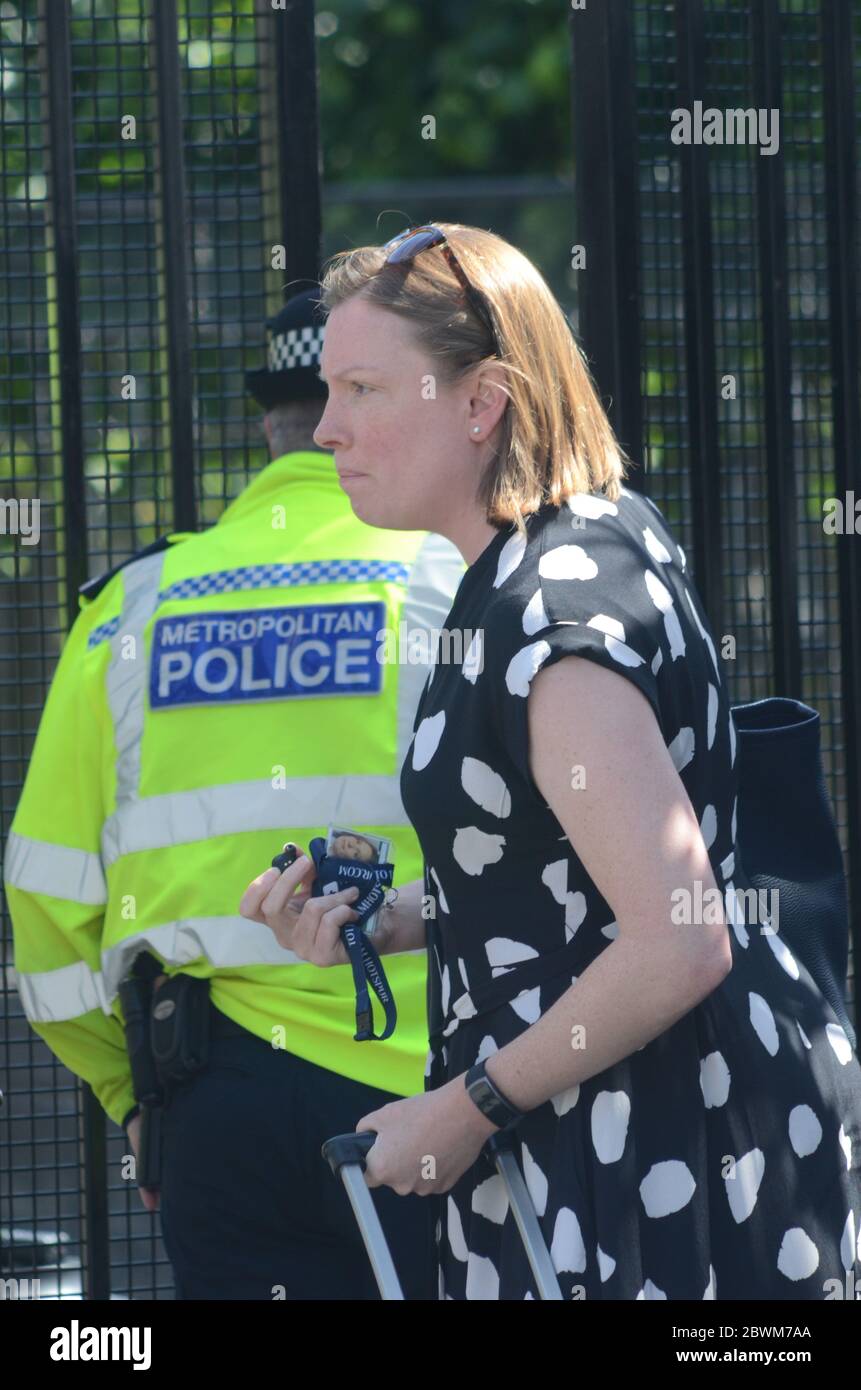 London, UK, 2 June 2020 Tracey Crouch, Conservative MP for Chatham and ...