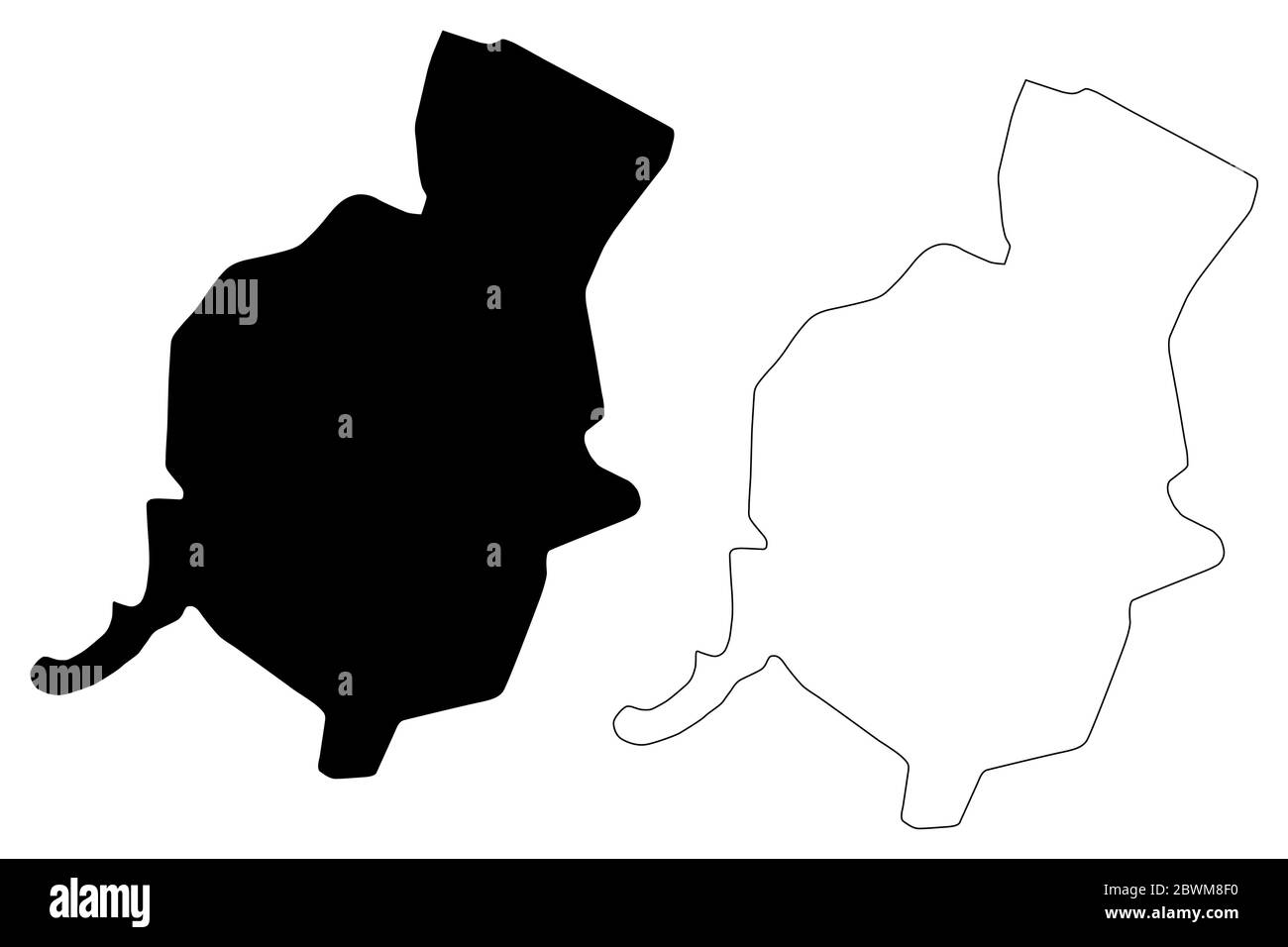 Hamedan map Stock Vector Images - Alamy