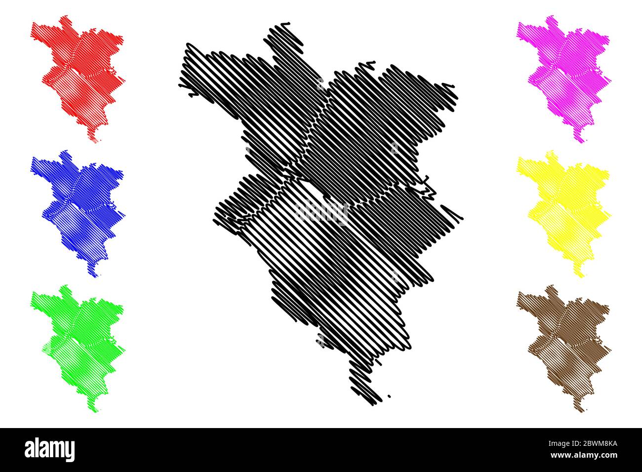 Le mans vector outline map hi-res stock photography and images - Alamy