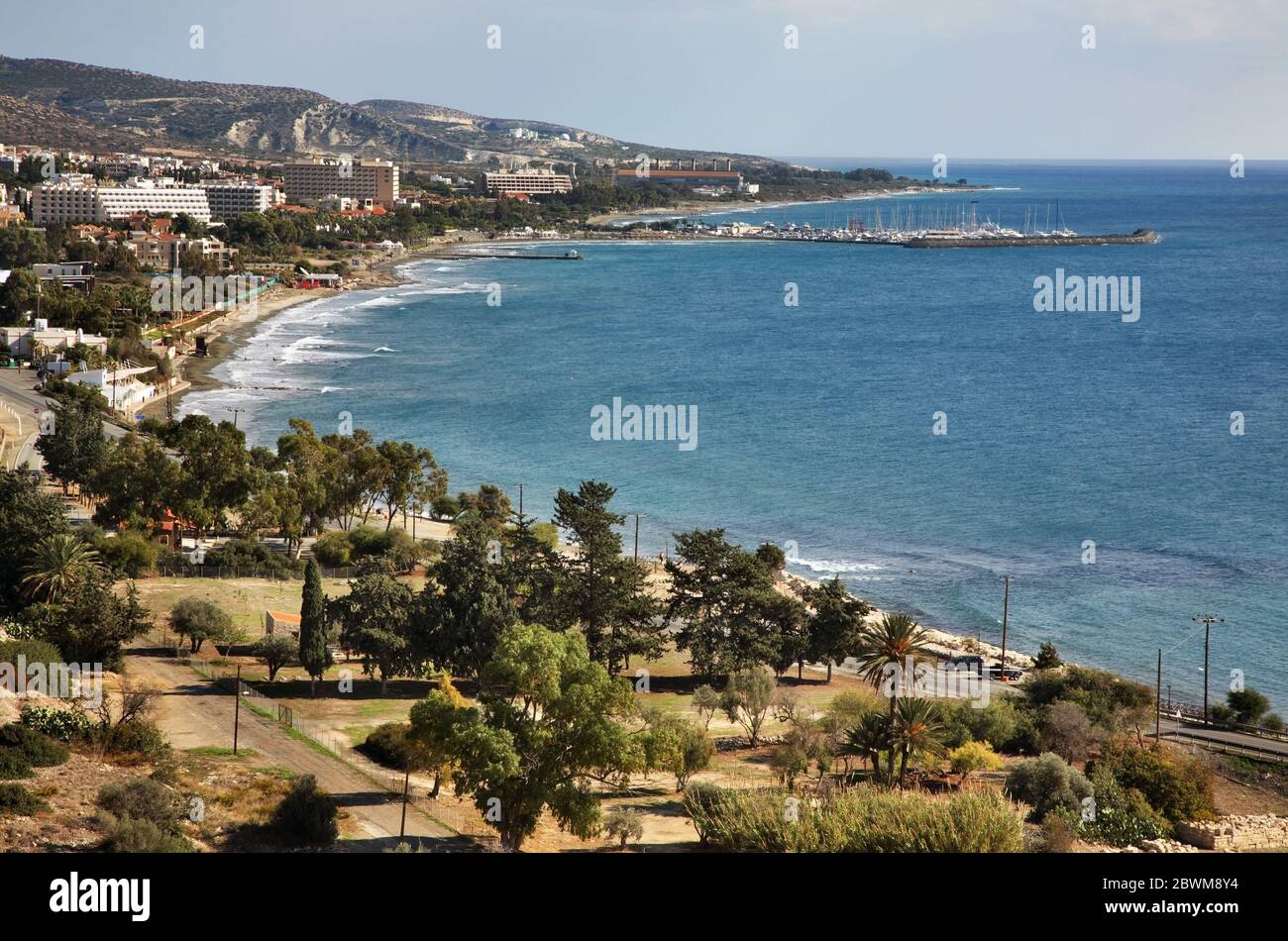Panoramic view of Limassol. Cyprus Stock Photo - Alamy