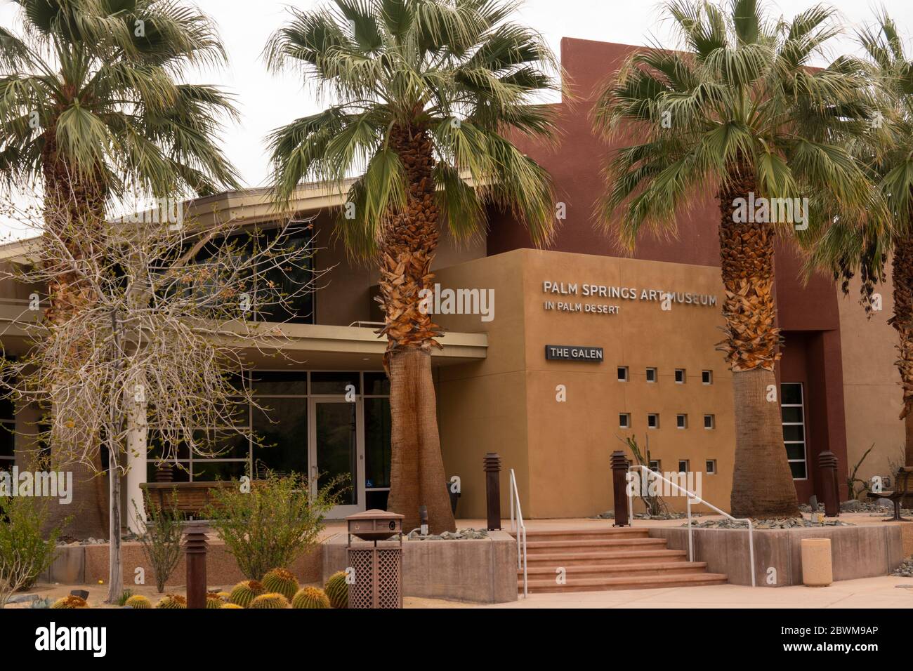 Palm Springs Art Museum in Palm Desert CA Stock Photo - Alamy