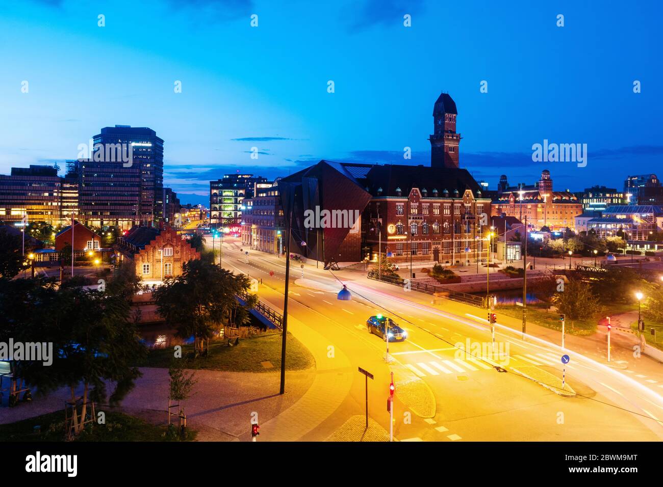 Malmo sweden aerial hi-res stock photography and images - Alamy