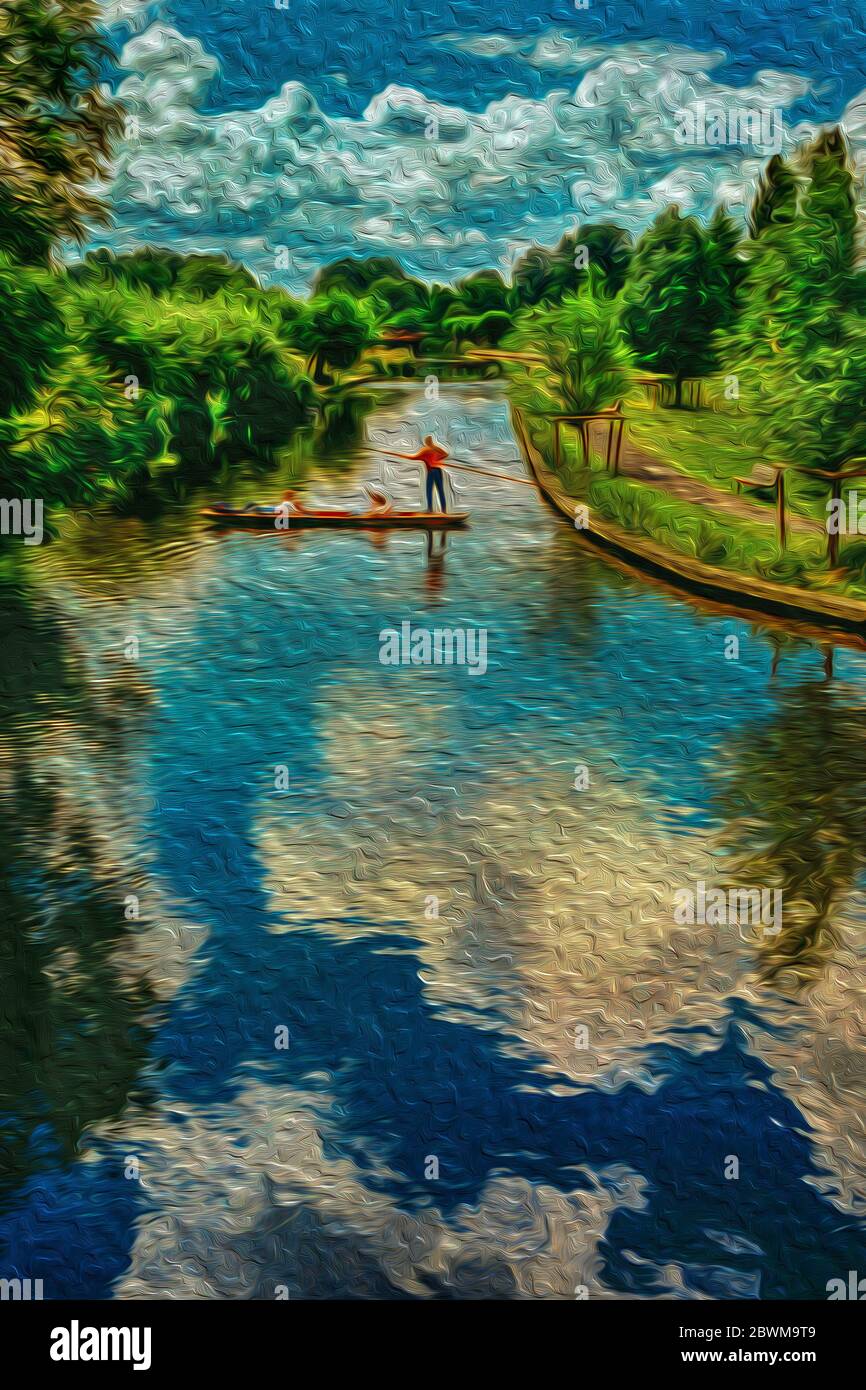 Paint punt hi-res stock photography and images - Alamy