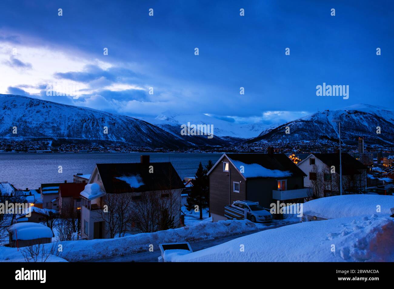 Sunrise in tromso hi-res stock photography and images - Alamy