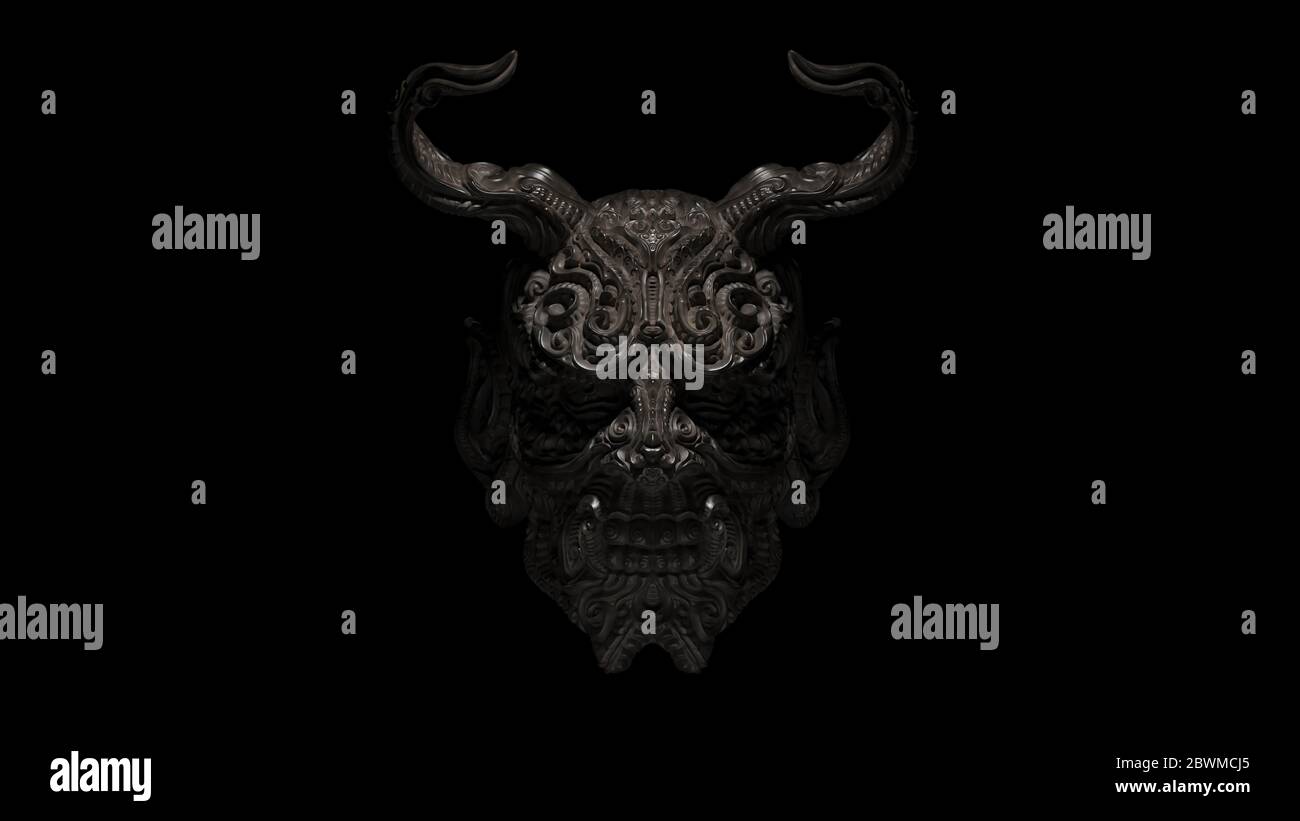 Oni illustration hi-res stock photography and images - Alamy