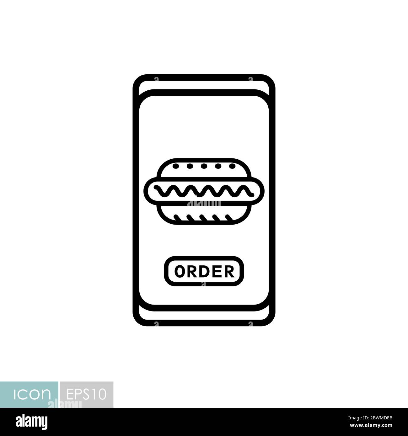 Dog home screen Stock Vector Images - Alamy