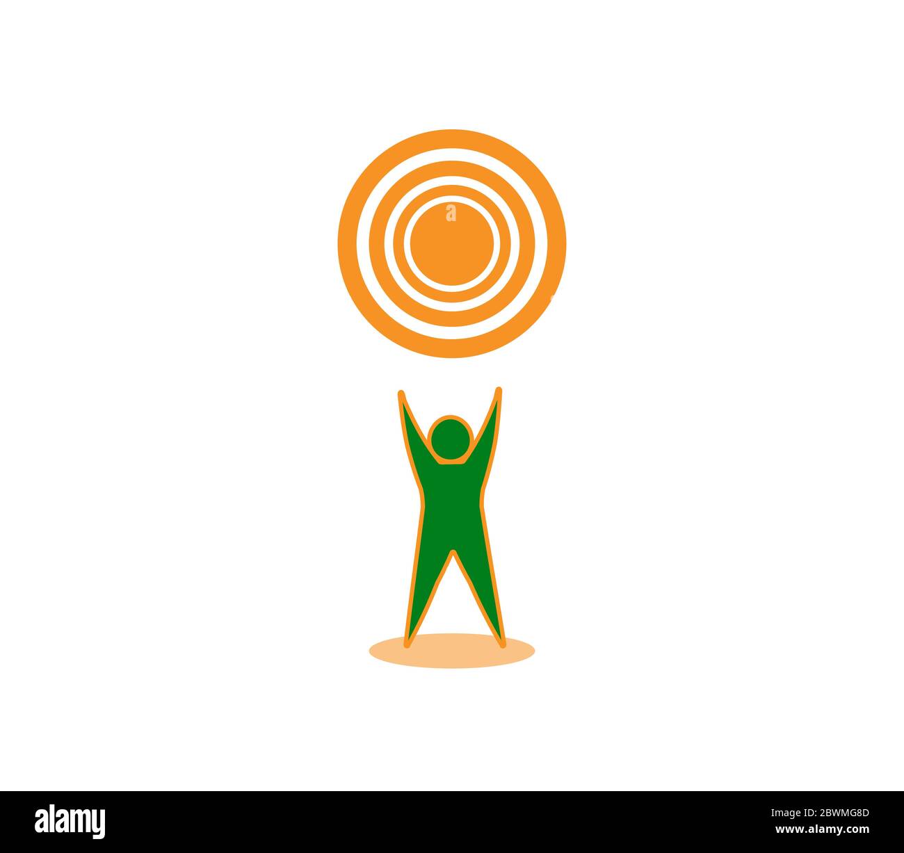 Sunny sunbeams Stock Vector Images - Alamy