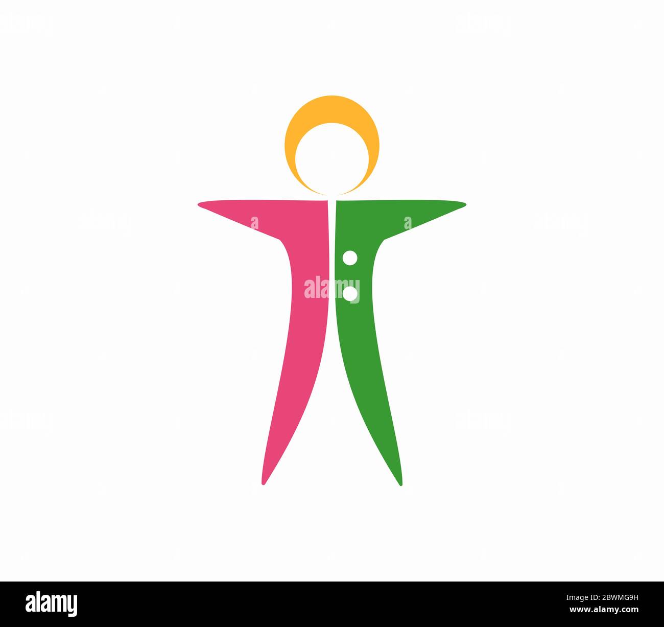 logo for a happy children Stock Vector Image & Art - Alamy