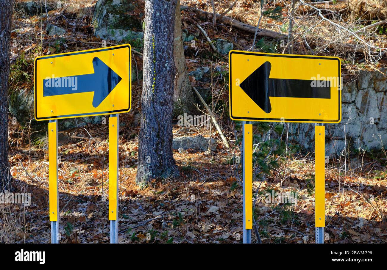 Signs and confusion hi-res stock photography and images - Alamy