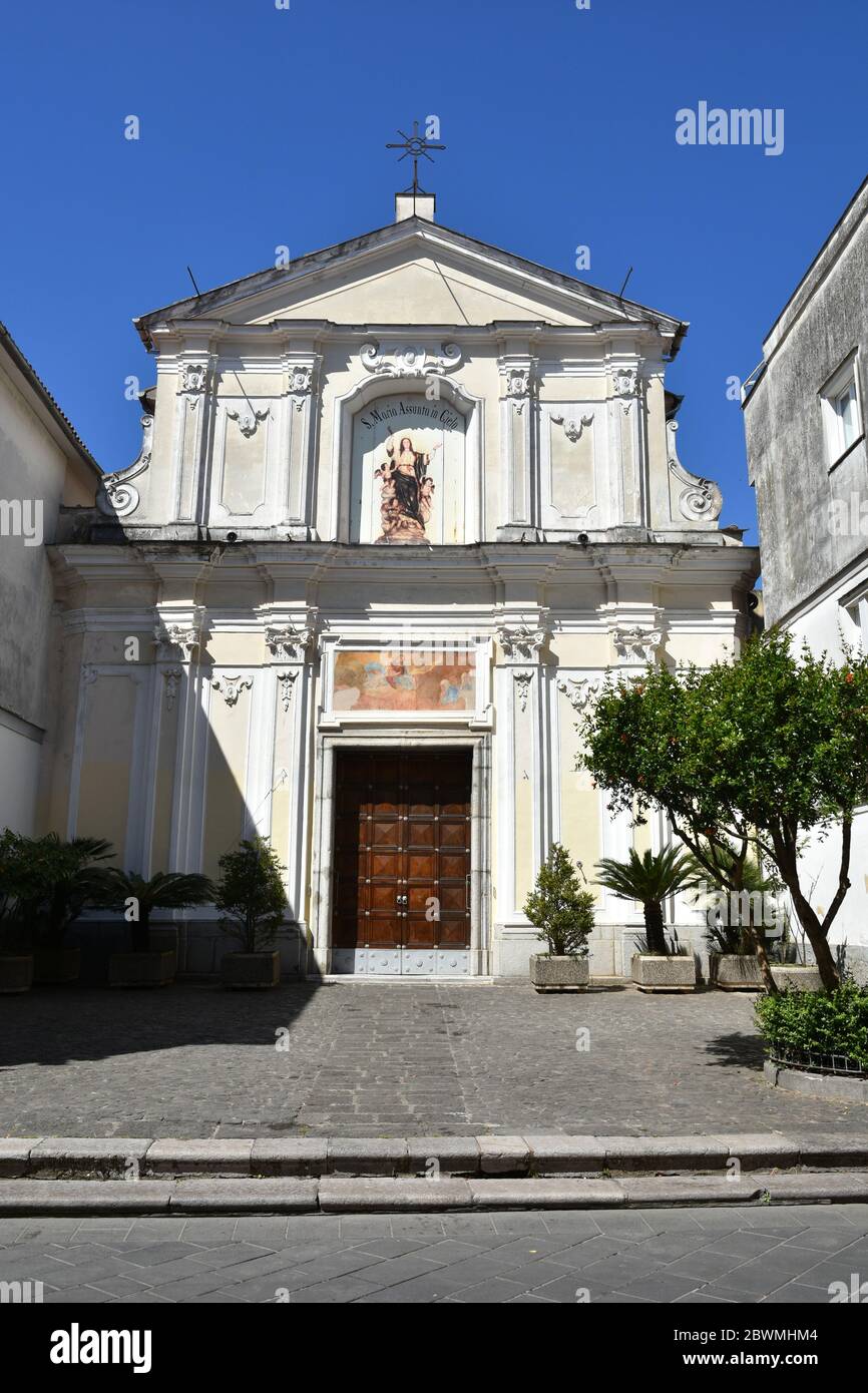 The facade of the church of Saint Mary Stock Photo - Alamy