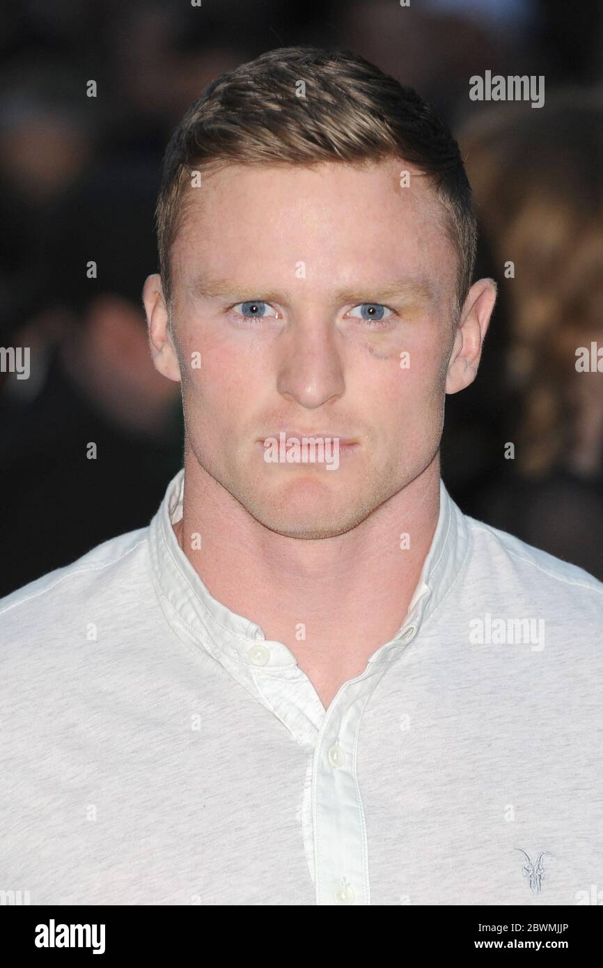 Chris Ashton attends the London Premiere of Filth, Odeon West End ...