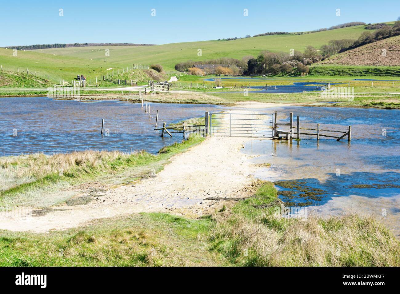 View of Cuckmere river, Sussex Stock Photo - Alamy