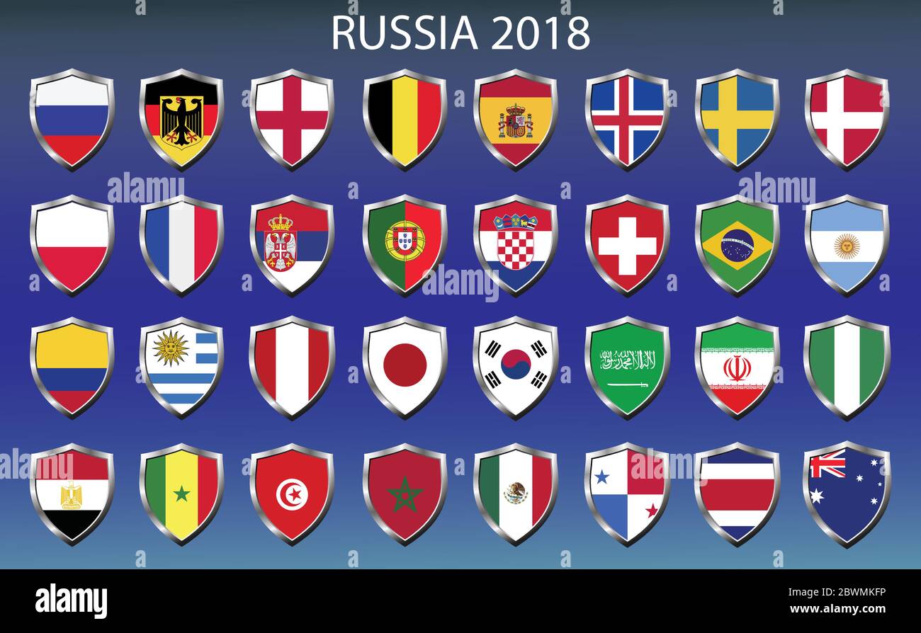 Infographic about FIFA World Cup Russia 2018,group stage, Vector ...