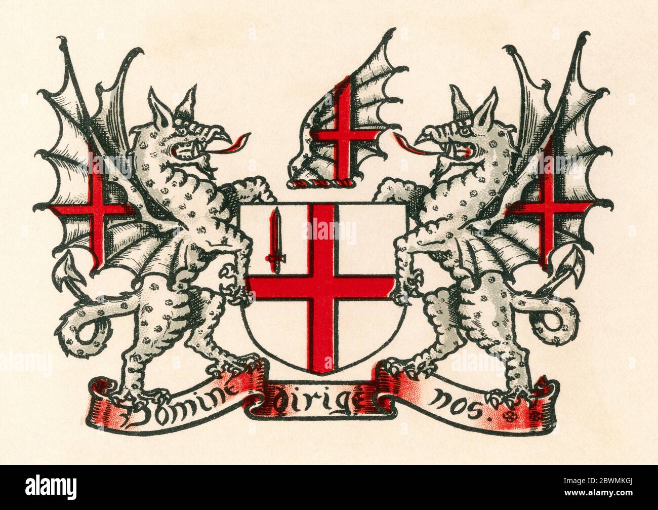 Crest motto hi-res stock photography and images - Alamy