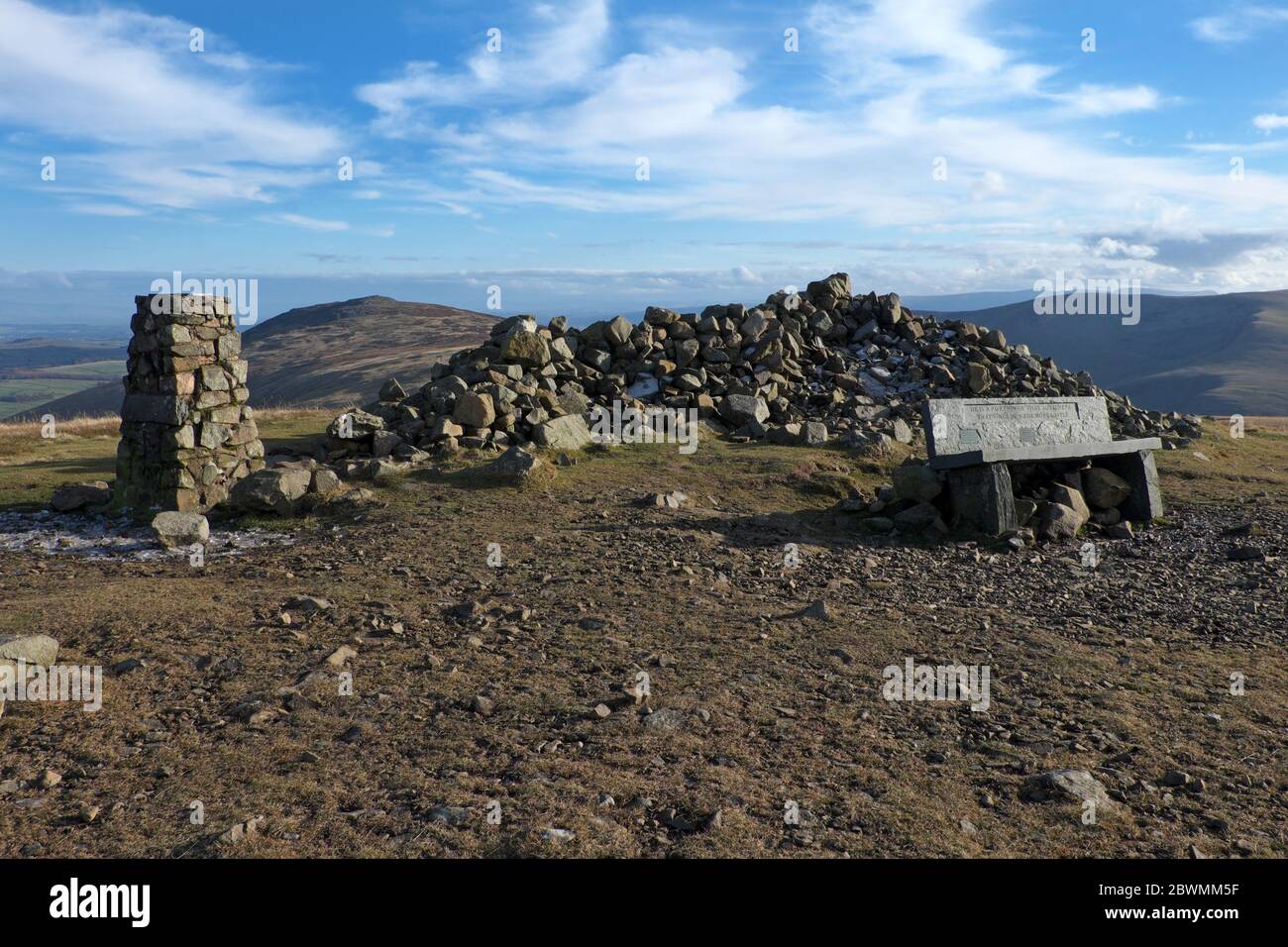 Trig pillar hi-res stock photography and images - Alamy