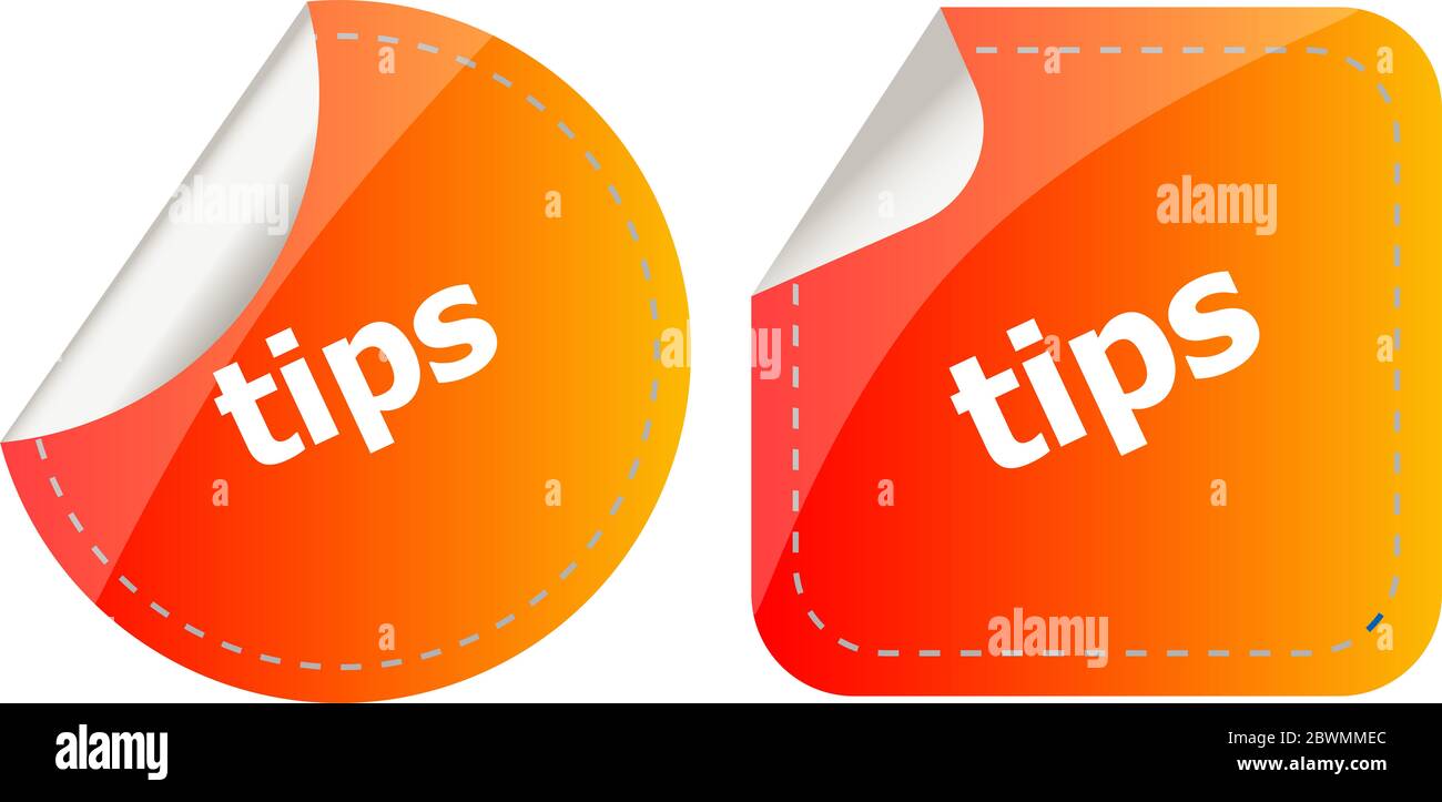 Tips logo hi-res stock photography and images - Alamy