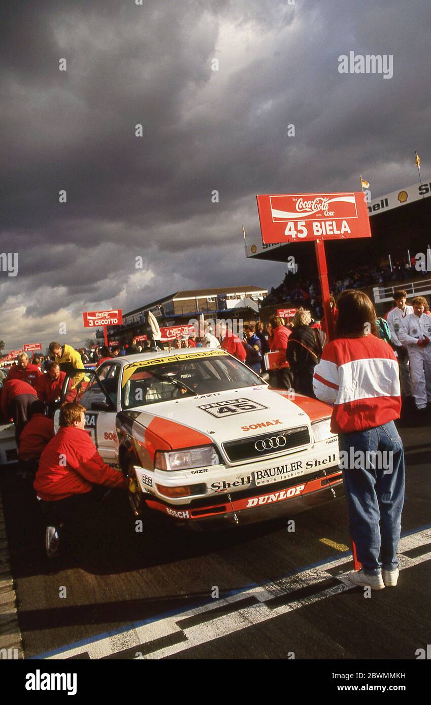 1991 dtm race at donnington park hi-res stock photography and images ...