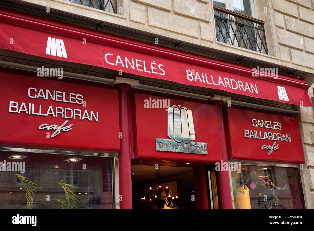 Bordeaux , Aquitaine / France - 05 05 2020 : Baillardran logo sign ...