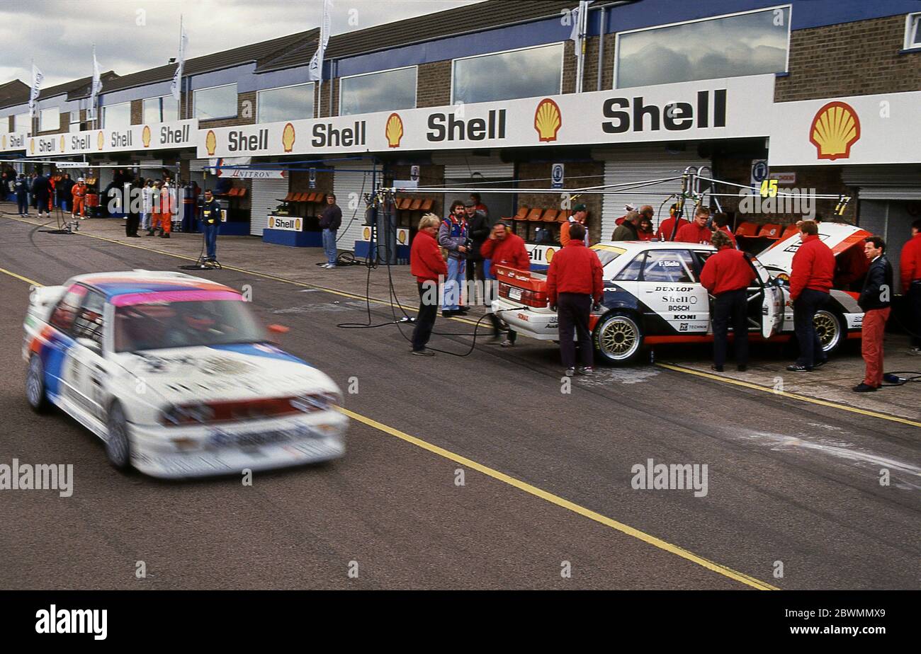 1991 DTM races at Donnington Park UK Stock Photo - Alamy