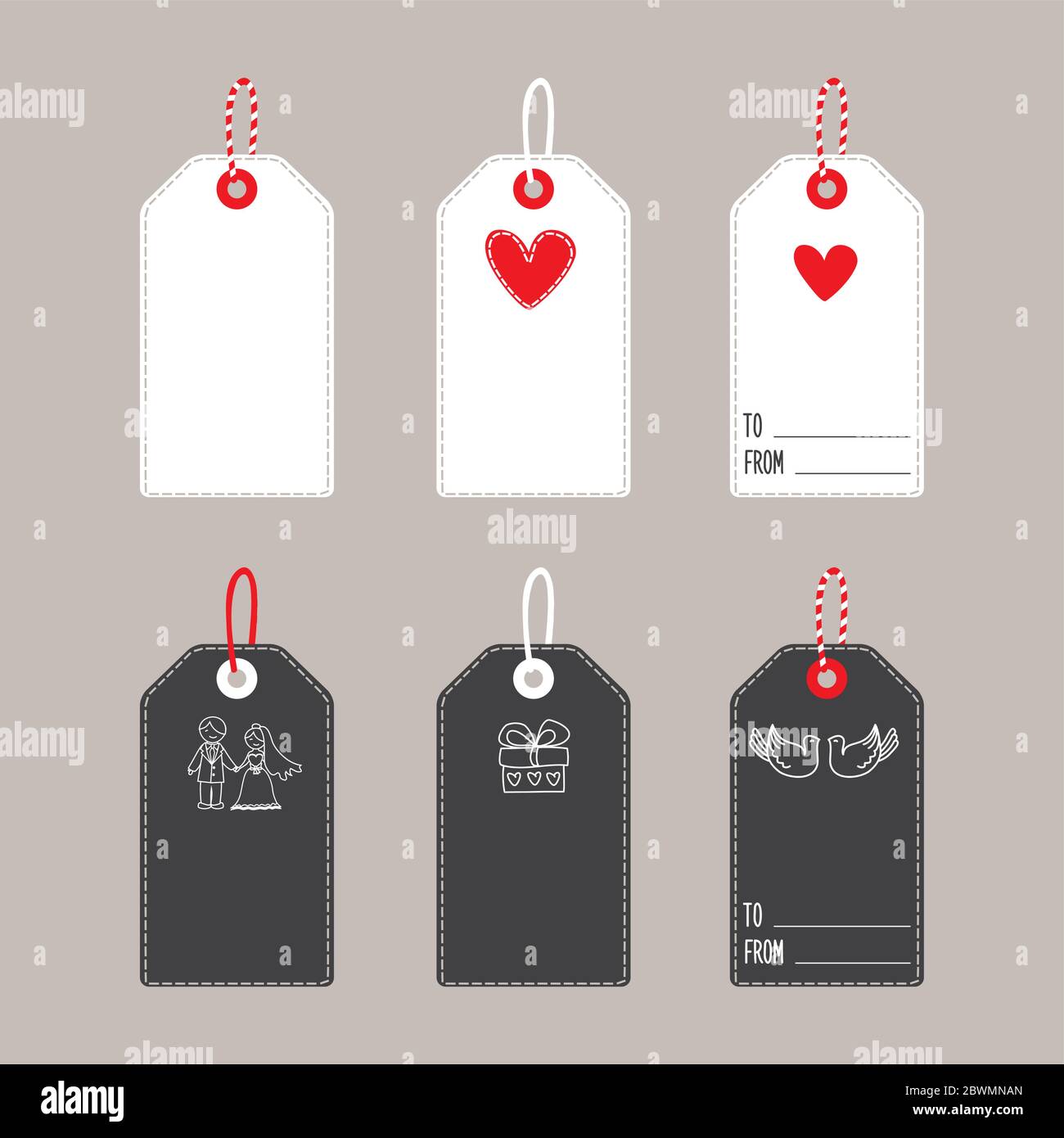 Different packaging labels Stock Vector Images - Alamy