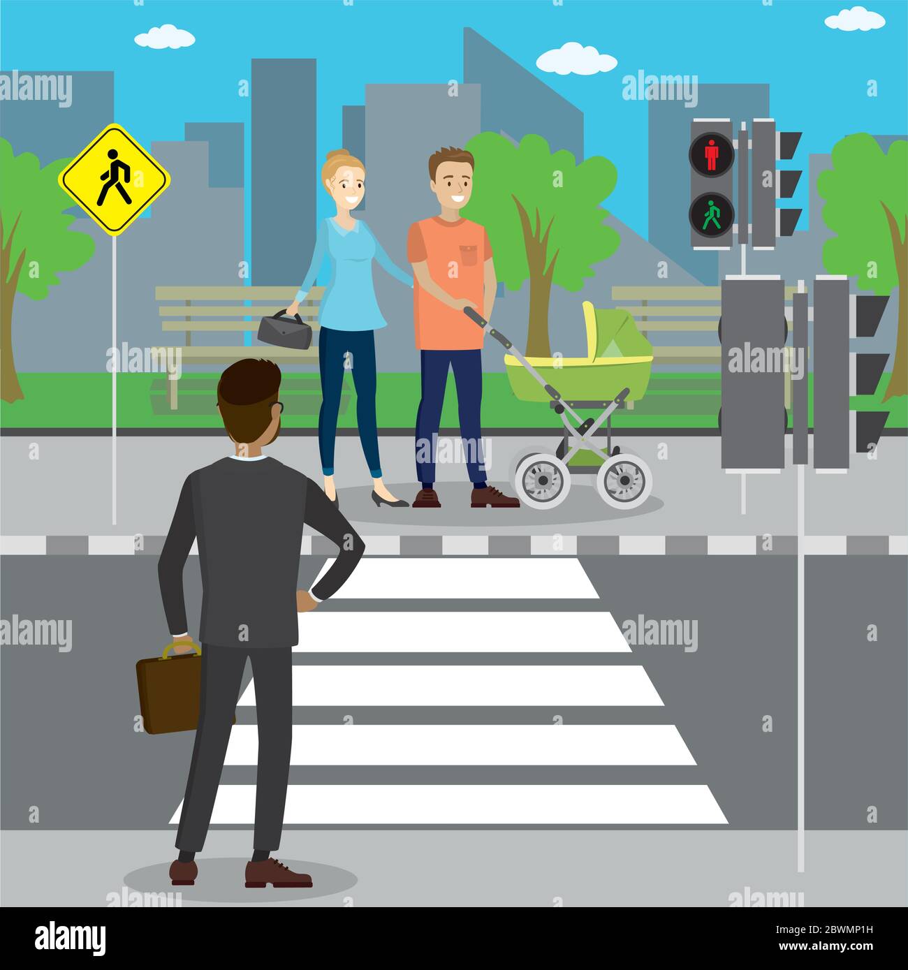 Boy back view street Stock Vector Images - Alamy