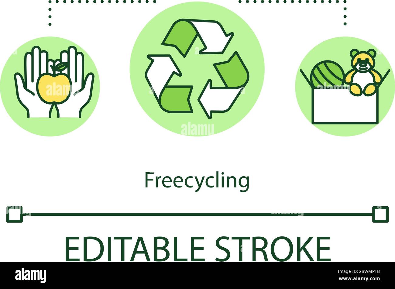 Freecycling concept icon Stock Vector Image & Art - Alamy