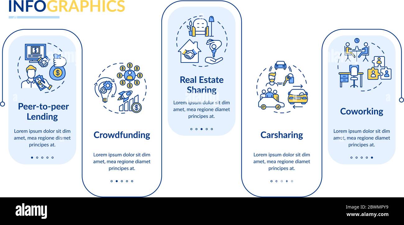 Sharing economy vector infographic template Stock Vector Image & Art ... Sharing economy vector infographic template Stock Vector Image & Art ...