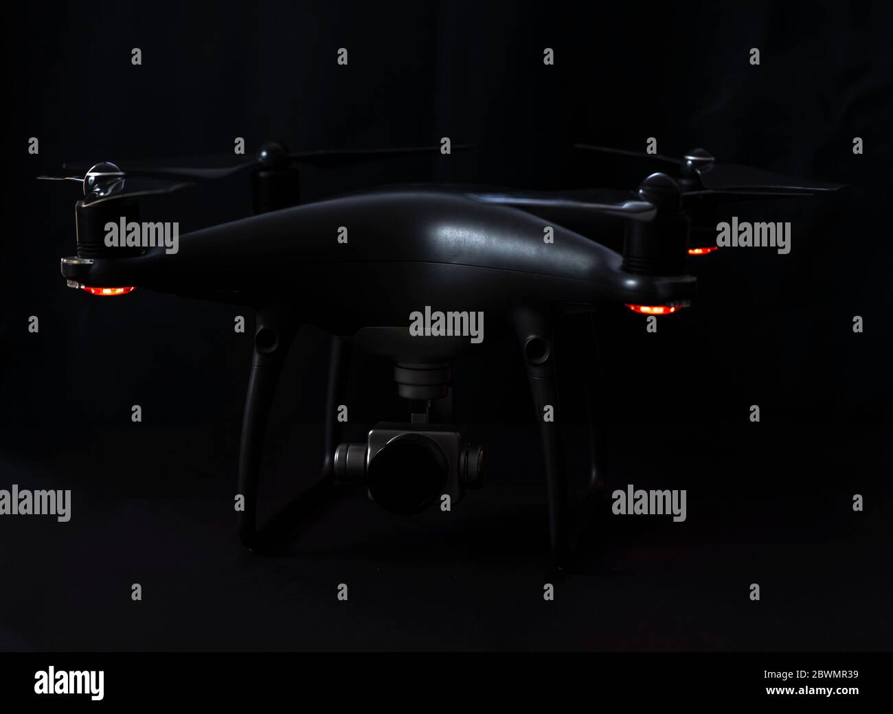 Black drone isolated on white hi-res stock photography and images - Alamy