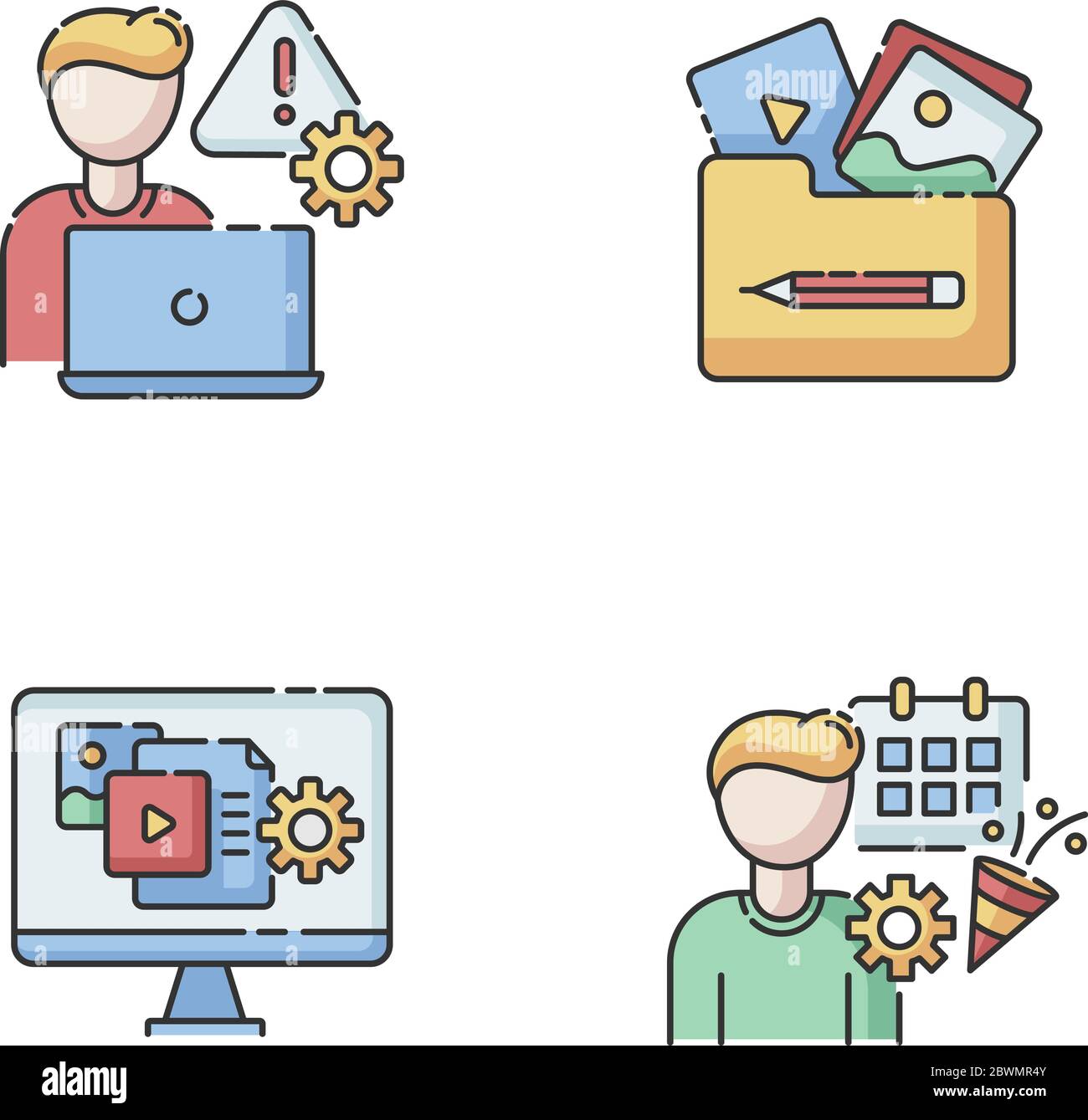 Management RGB color icons set Stock Vector Image & Art - Alamy Management RGB color icons set Stock Vector Image & Art - Alamy