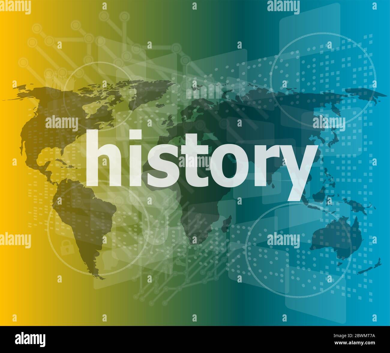 Time concept: history on digital background Stock Photo - Alamy