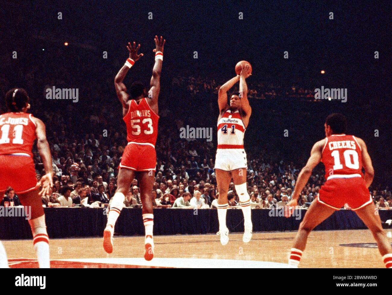 In this undated file photo, Washington Bullets (now Washington Wizards ...