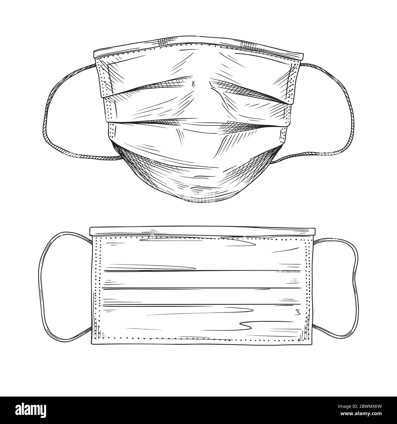 Surgical, Medical Face Mask that protects airborne diseases, viruses ...