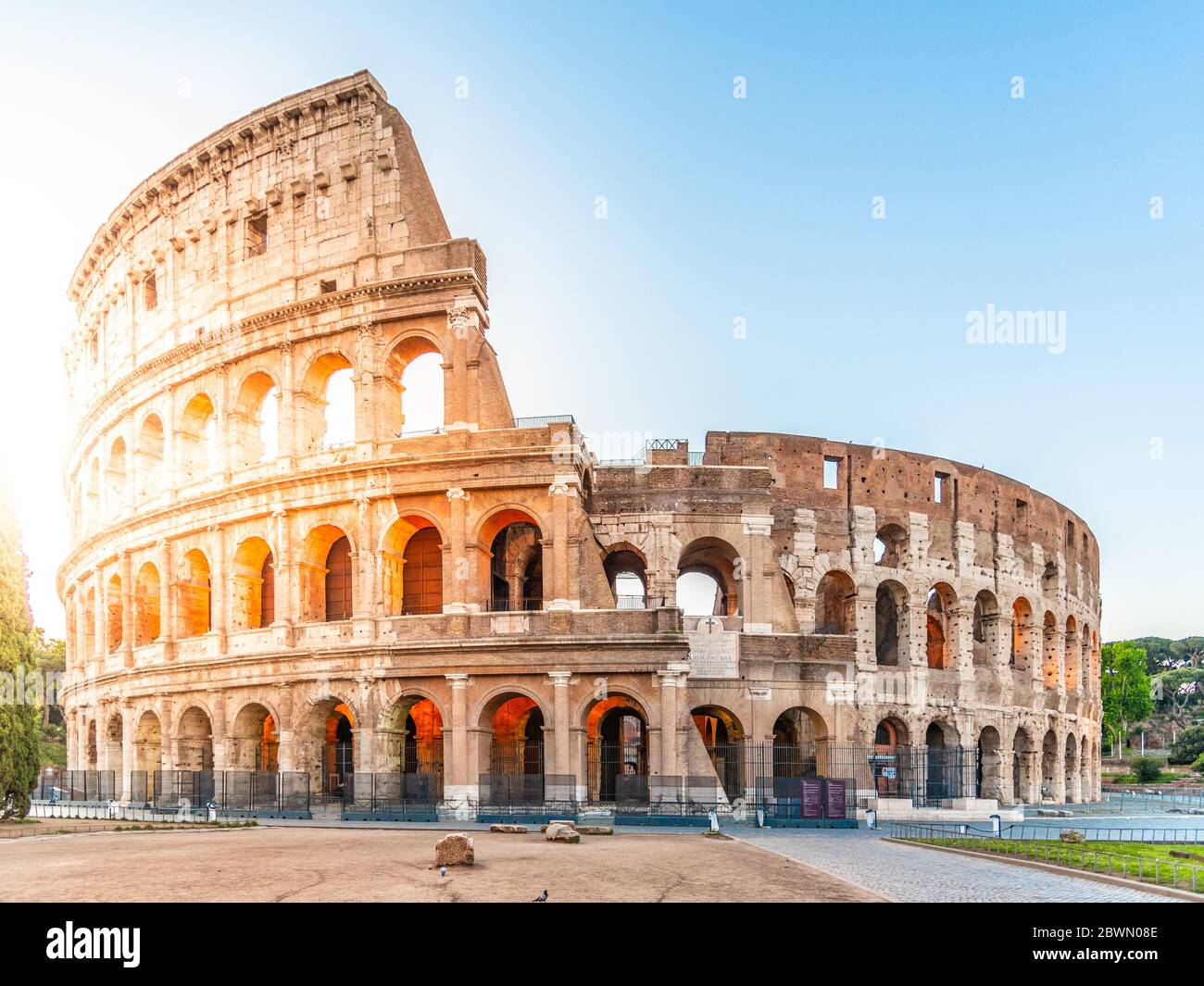 Colosseum coliseum flavian amphitheater rome hi-res stock photography ...