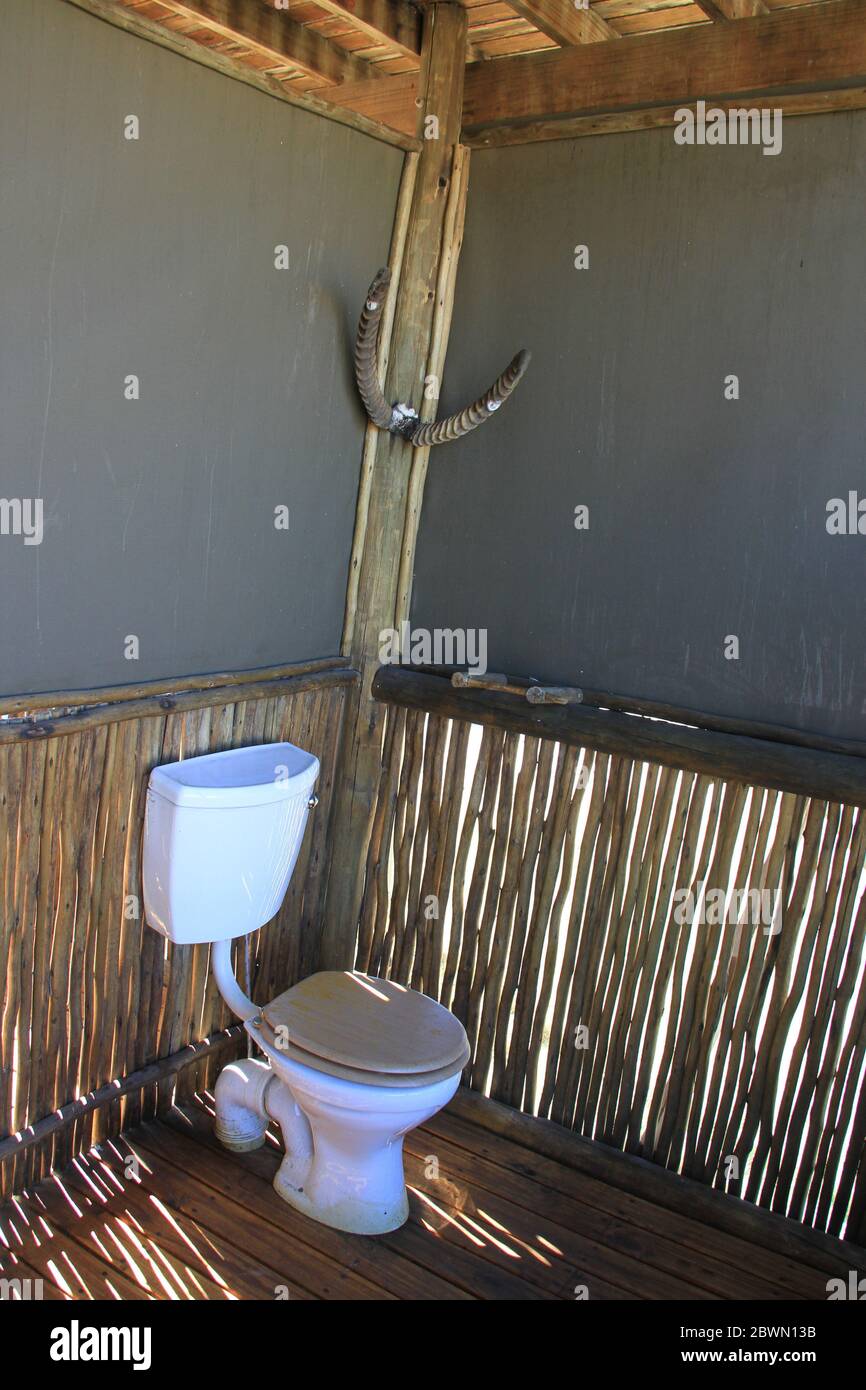 African outdoor toilet hi-res stock photography and images - Alamy