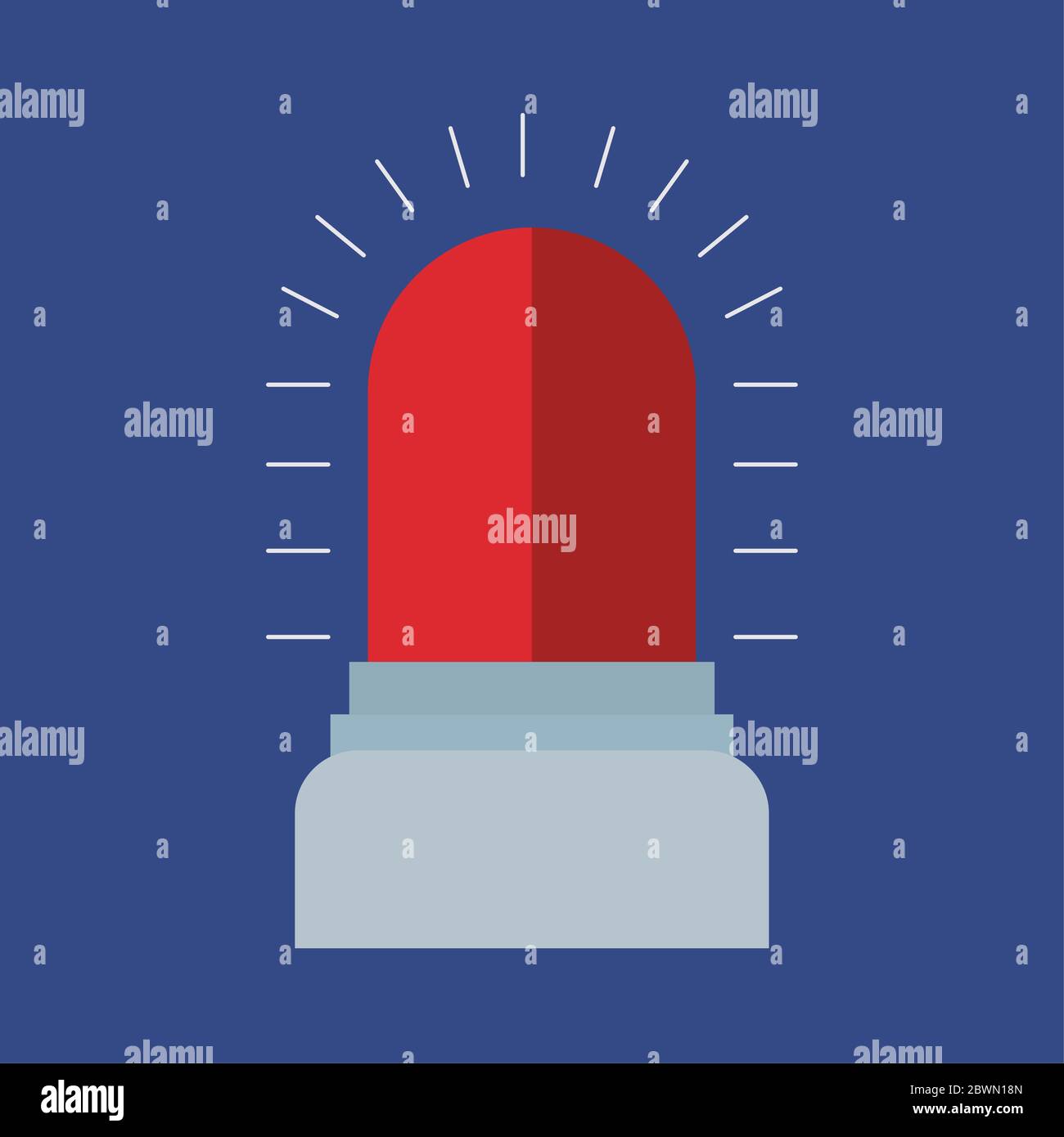 Siren alarm Stock Vector Images - Alamy
