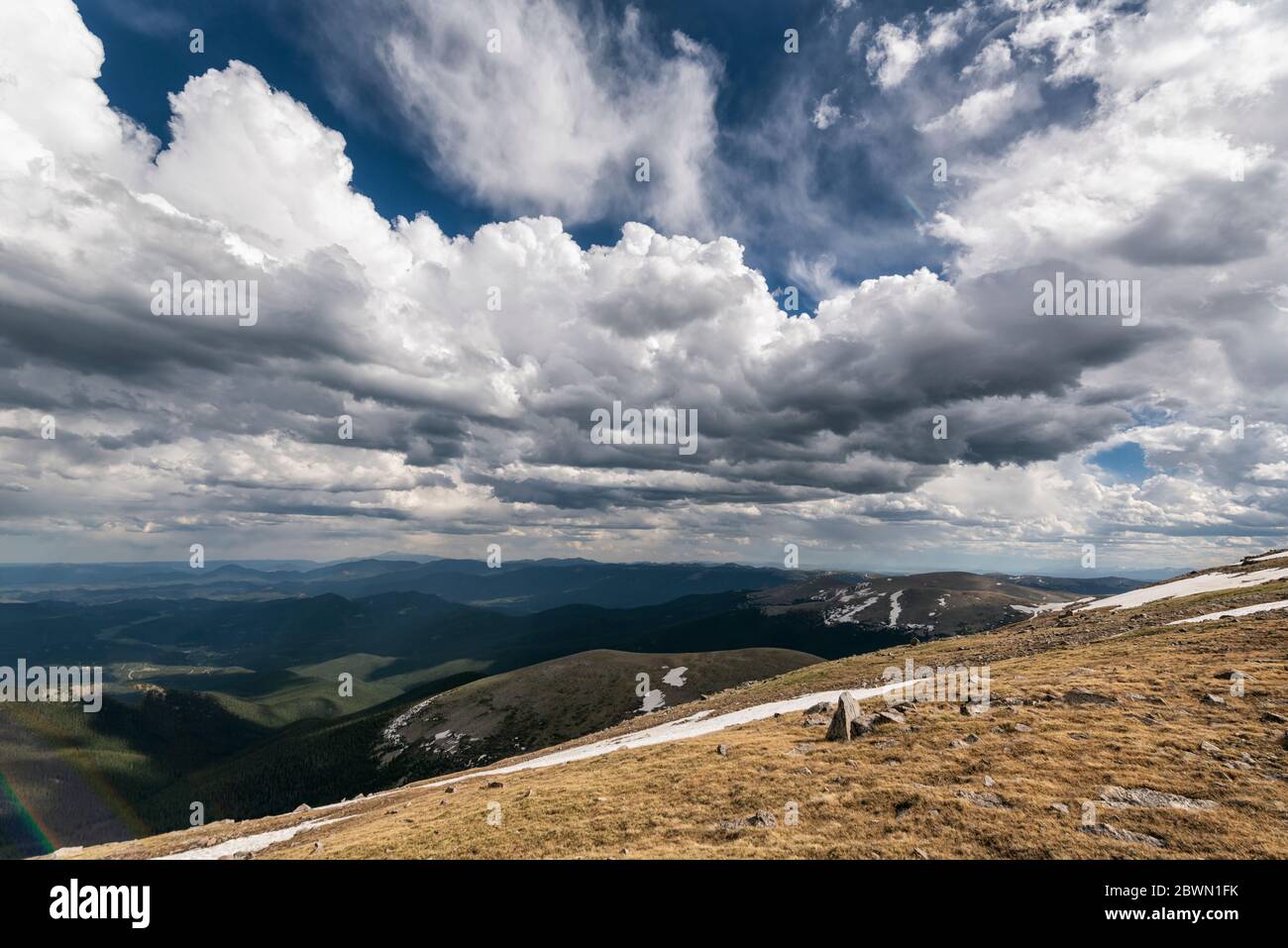 Landscape in the Mount Evans Wilderness Stock Photo - Alamy