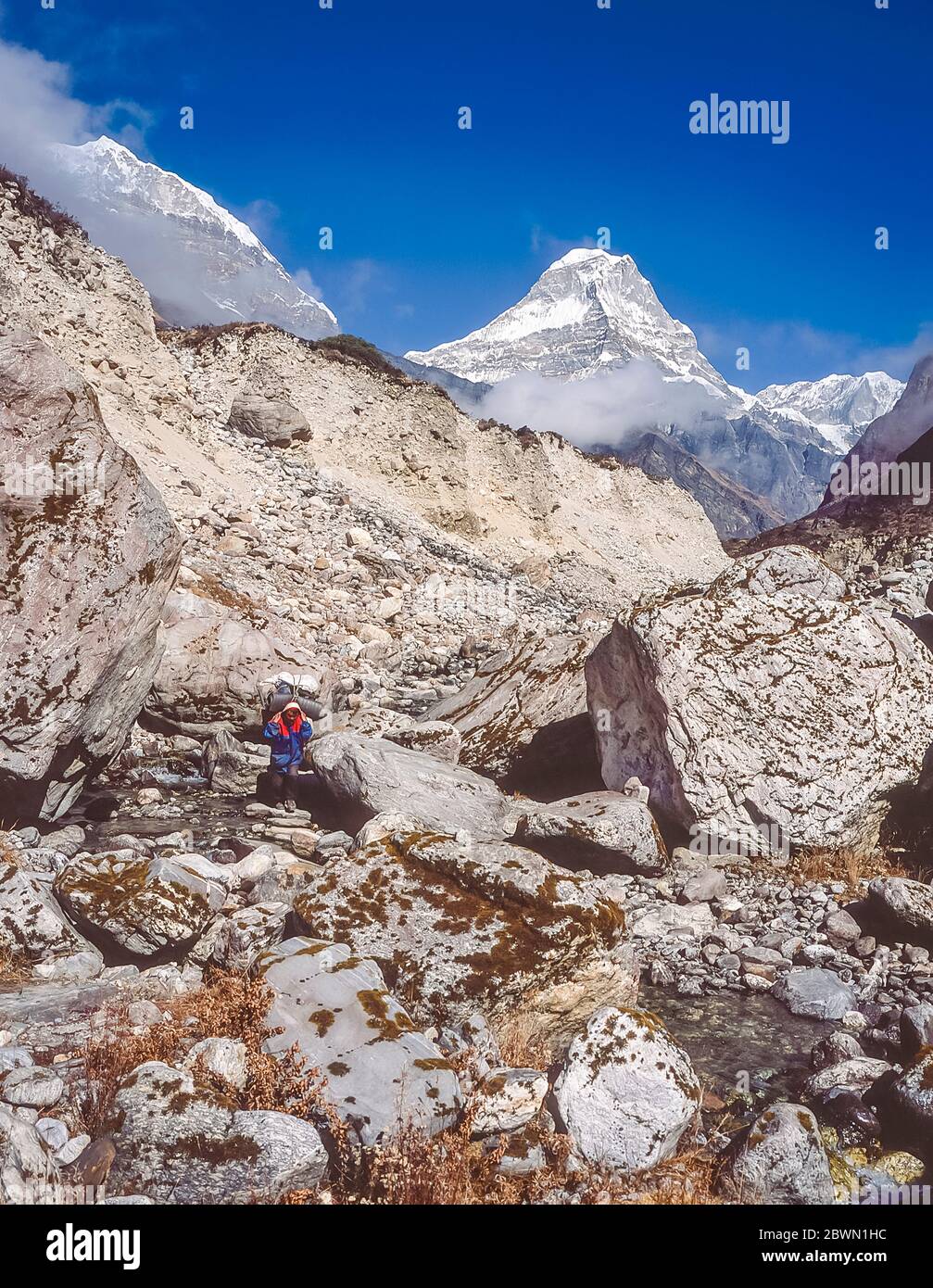 Arun river and mount everest hi-res stock photography and images - Alamy