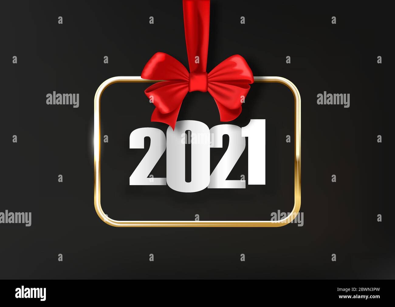 2021 numbers hanging 3d hi-res stock photography and images - Alamy