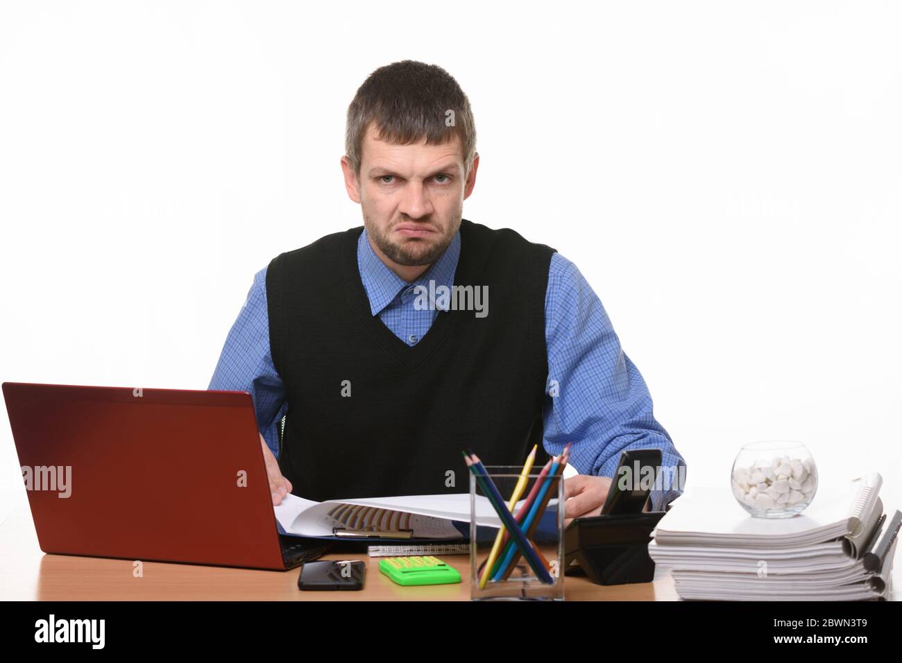 Businessman business disgruntled hi-res stock photography and images ...