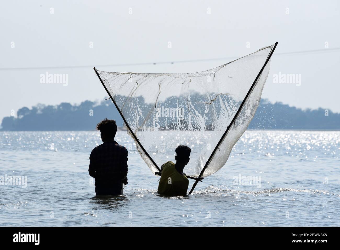 Brahmaputra river fishing hi-res stock photography and images - Alamy