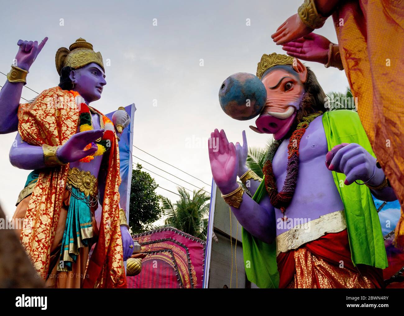 Parade indian float hi-res stock photography and images - Alamy
