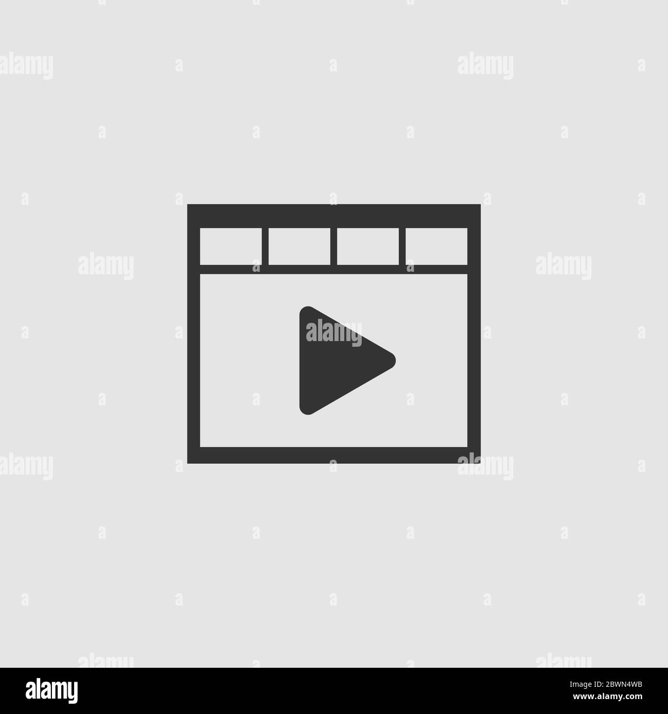 Broadcasting start Stock Vector Images - Alamy