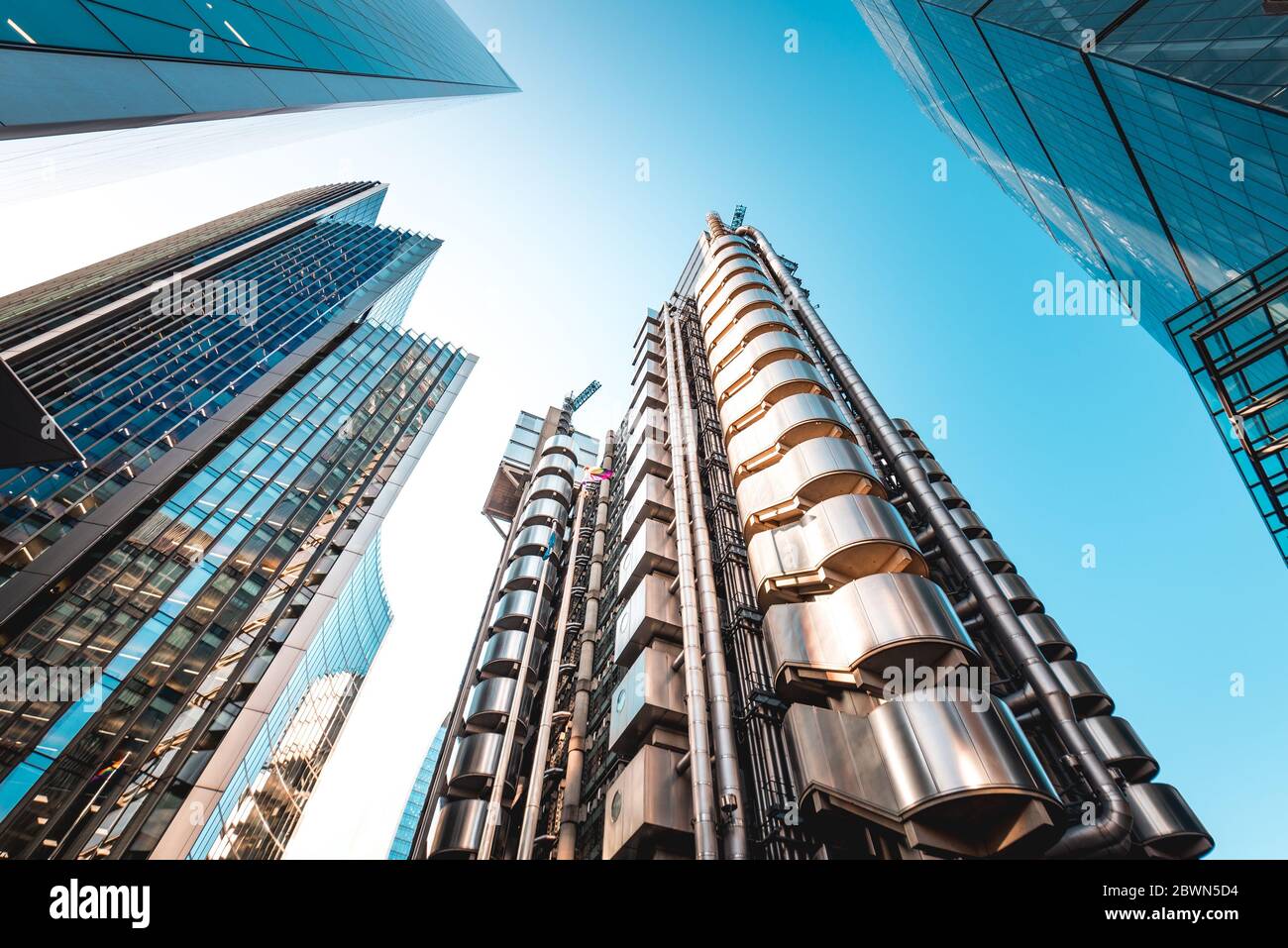 Modern Corporate Buildings and Skyscrapers in the City of London Stock ...