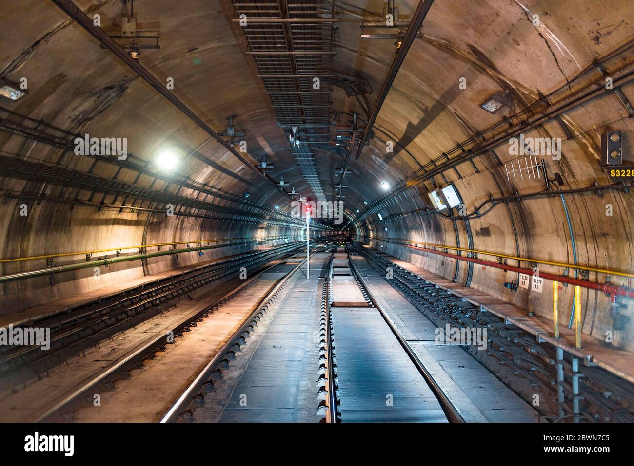 Construction subway line in full hi-res stock photography and images ...