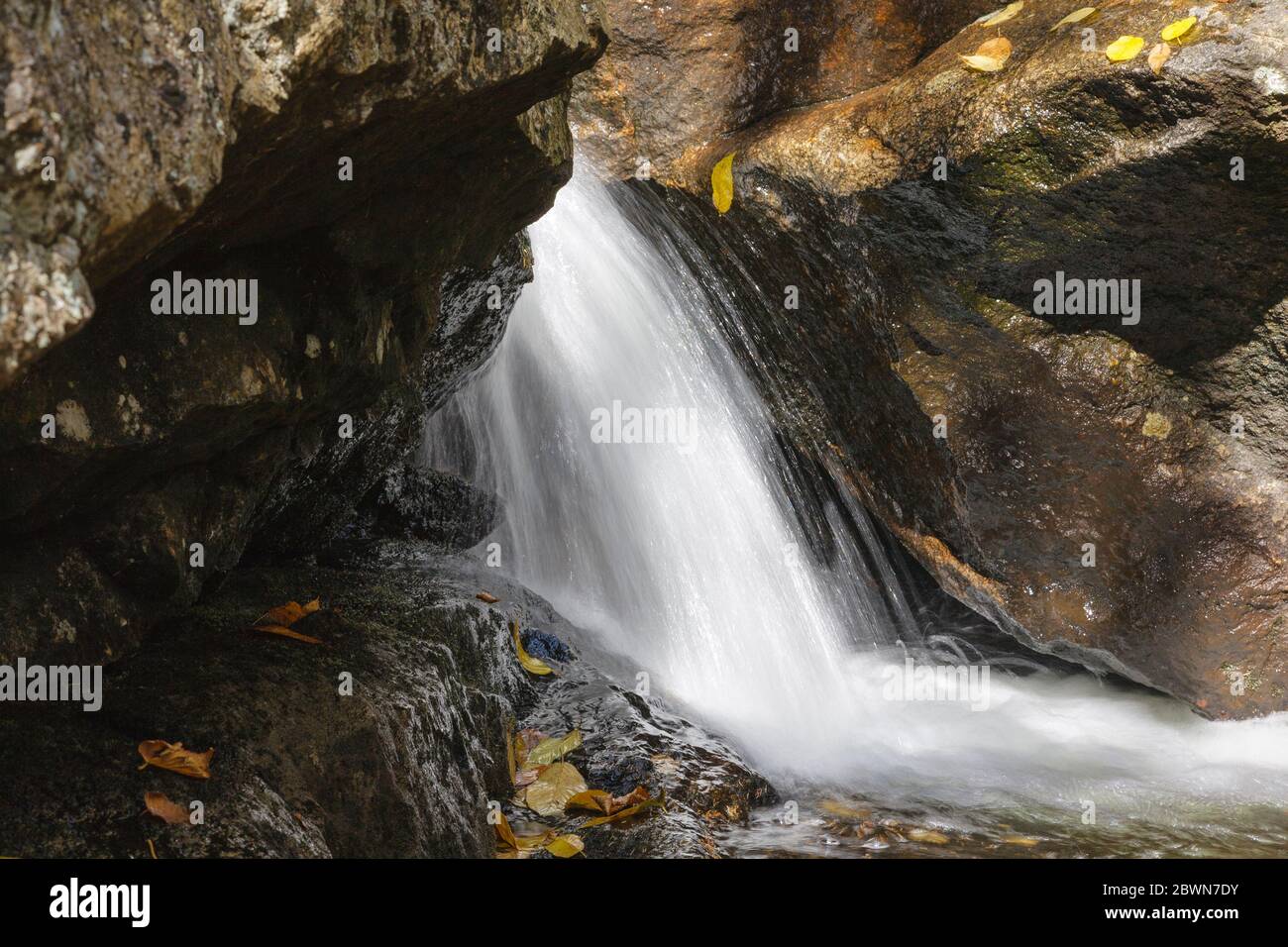 Bearcamp River in Sandwich Notch in Sandwich, New Hampshire during the ...