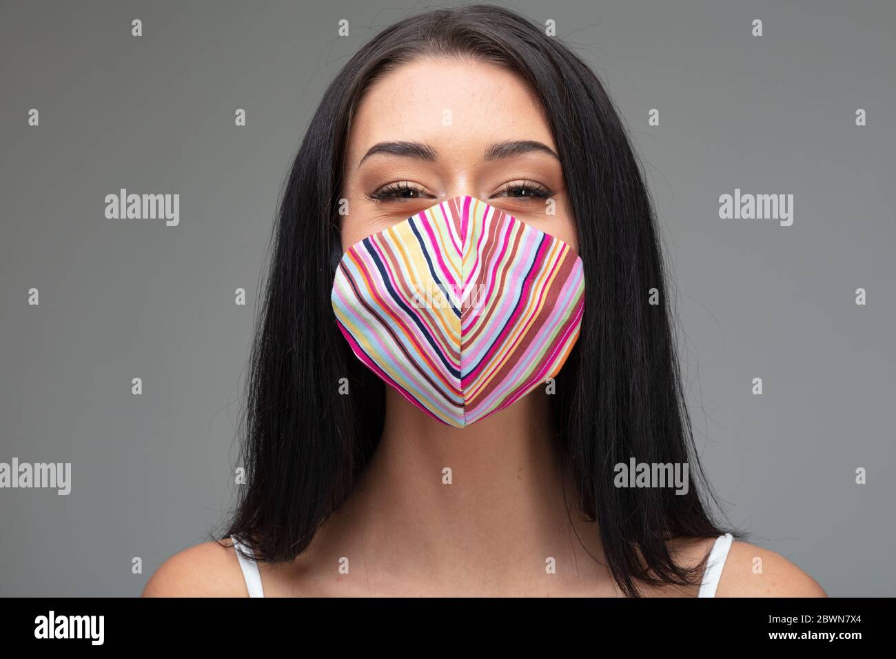 Covid Mask Over Eyes High Resolution Stock Photography and Images - Alamy