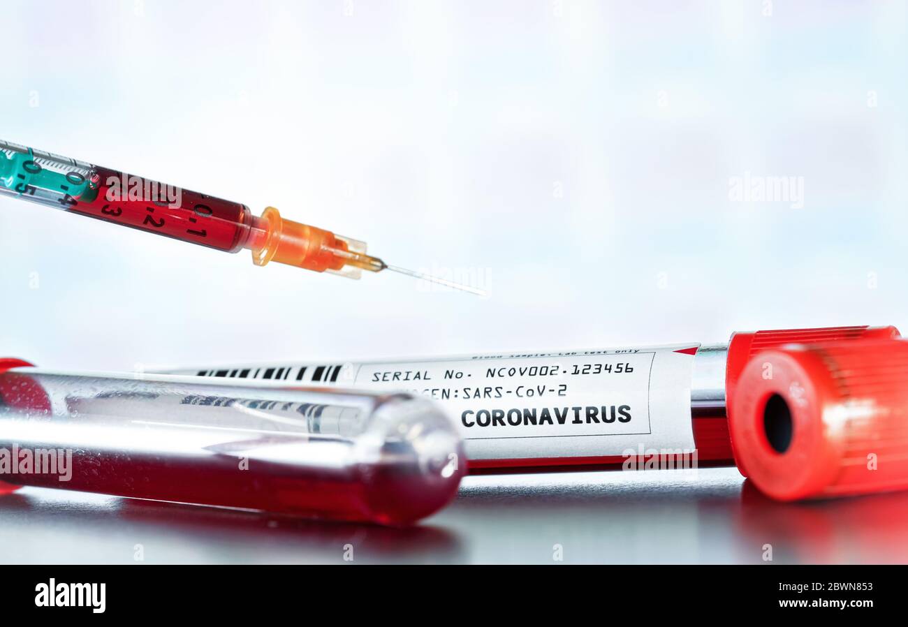 Blood vial barcode hi-res stock photography and images - Alamy