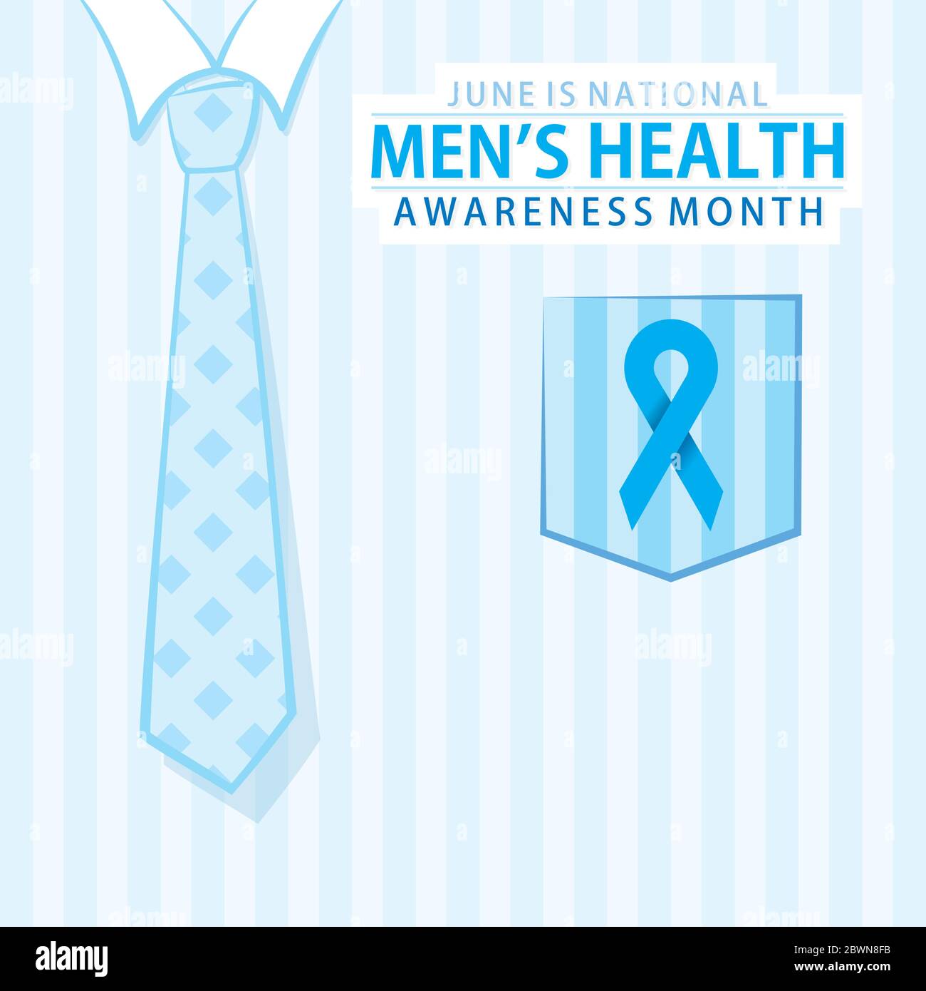 national men's health awareness month celebrate in june, poster or ...