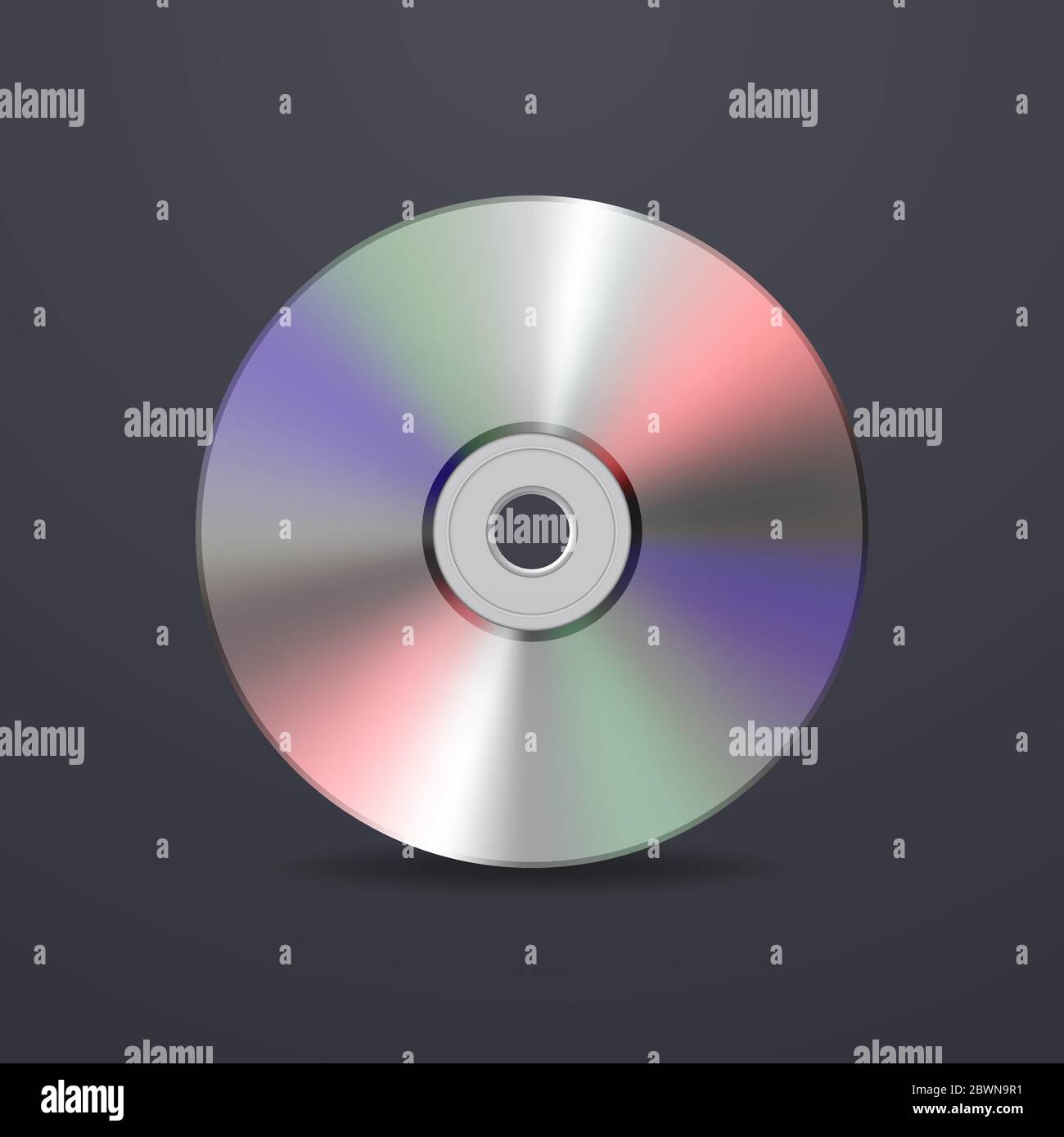 Realistic vector cd icon. Design template Stock Vector Image & Art - Alamy